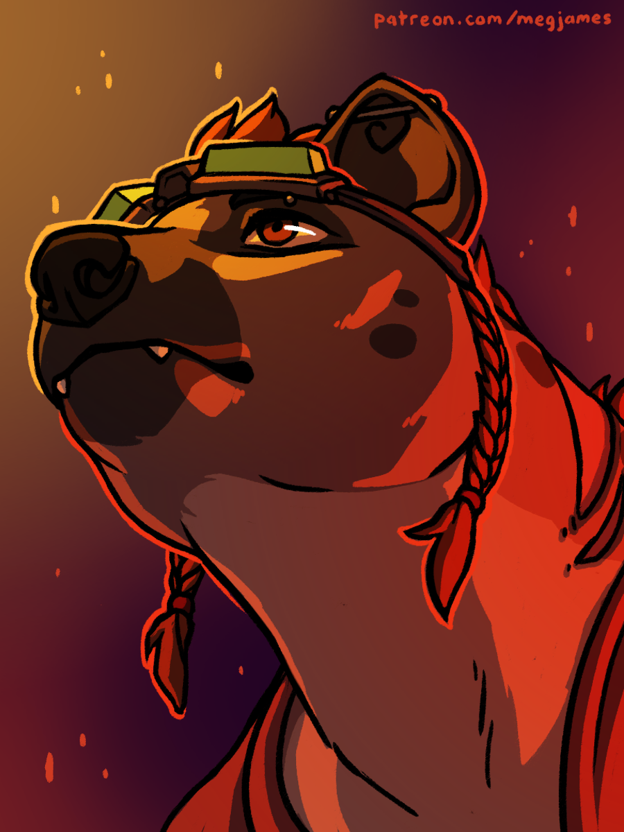 Patreon quick draw – Anton (Dec 2023) - Meg James