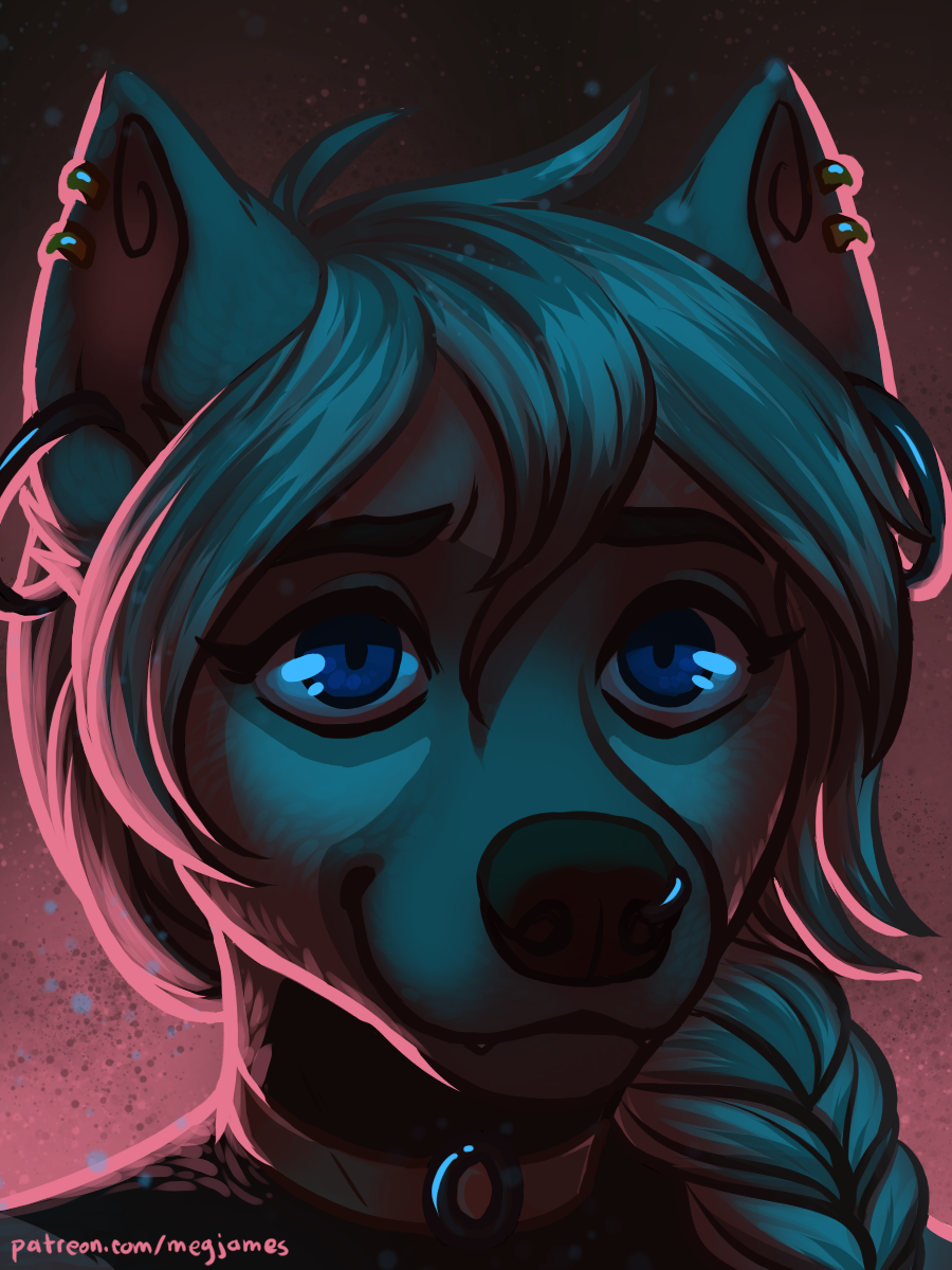 Patreon quick draw – Sapphire (Mar 2023) - Meg James