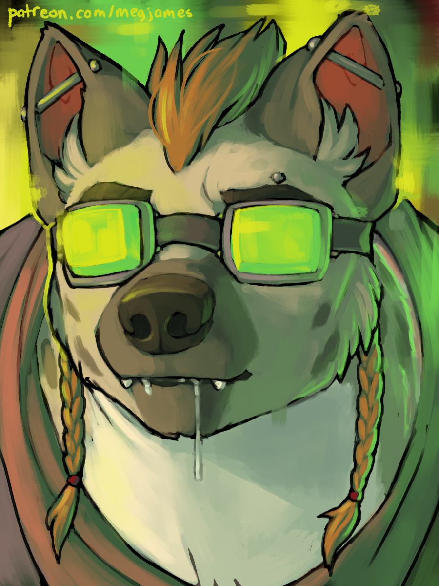 Patreon quick draw – Anton (Nov 2023) - Meg James