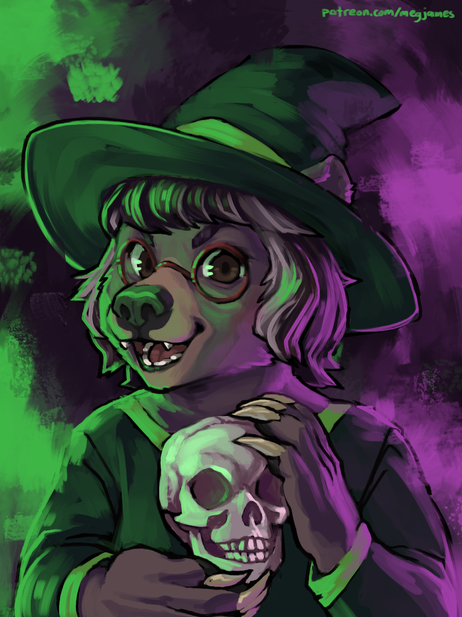 Patreon quick draw – Mama Grizzly (Oct 2023) - Meg James