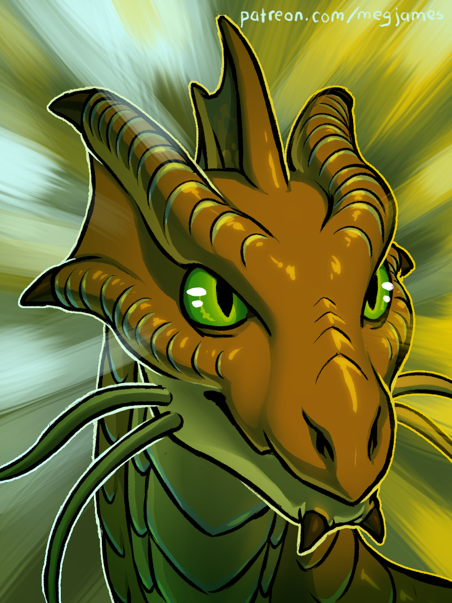 Patreon quick draw – Sverixalint (Mar 2024) - Meg James