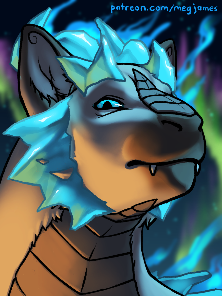 Patreon quick draw – Gikata (Apr 2024) - Meg James