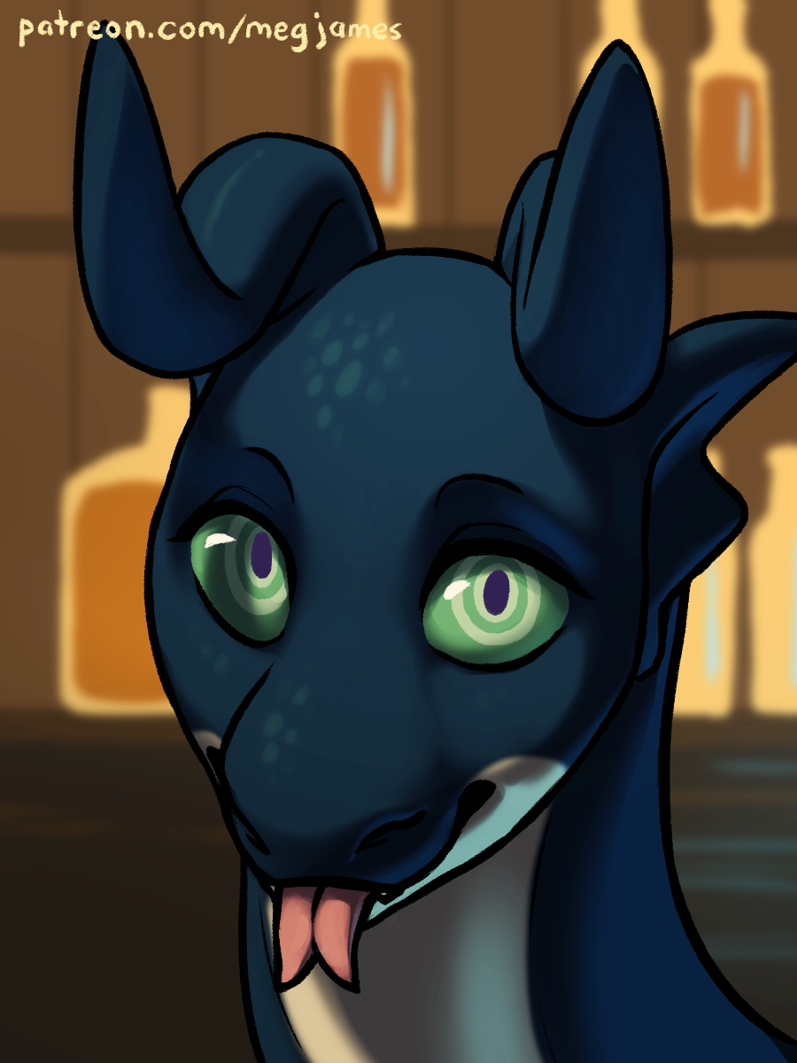 Patreon quick draw – Gurnitath (Apr 2024) - Meg James