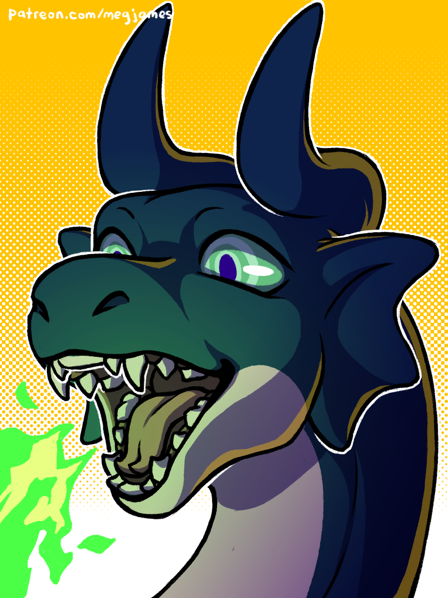 Patreon quick draw – Gurnitath (May 2024) - Meg James