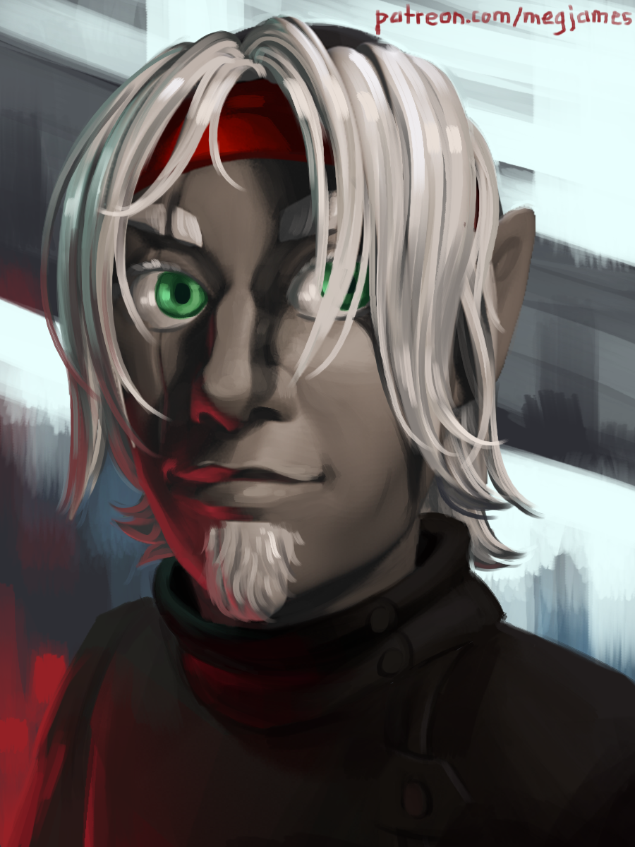 Patreon quick draw – Scarecrow (August 2024) - Meg James
