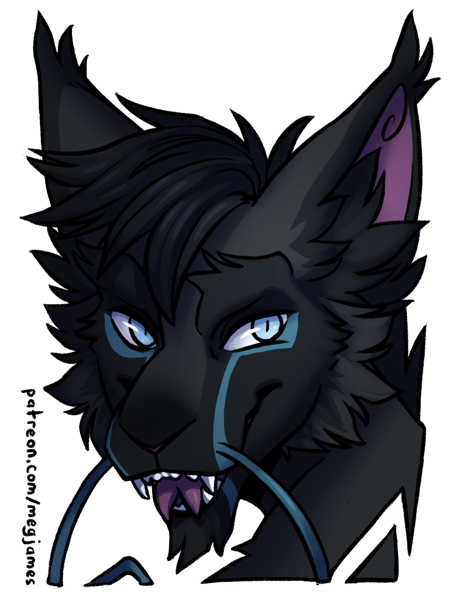 Patreon quick draw – Desmond (September 2024) - Meg James