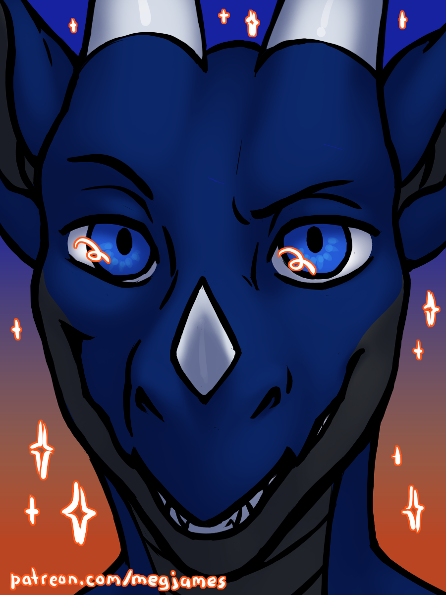Patreon quick draw – Maikas (March 2025) - Meg James