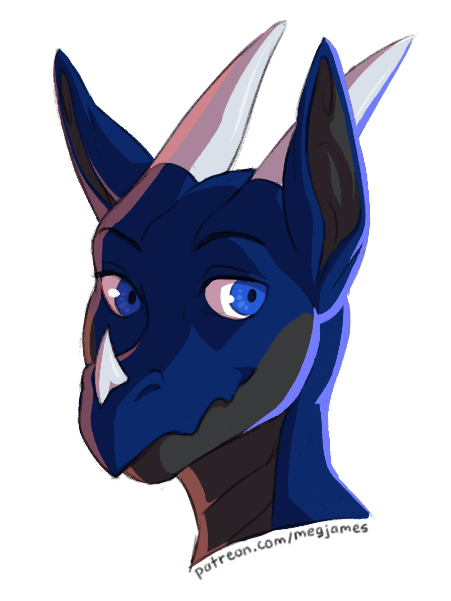 Patreon quick draw – Maikas (May 2025) - Meg James