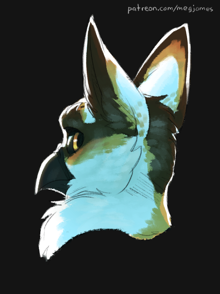 Patreon quick draw – Eleos (August 2025) - Meg James